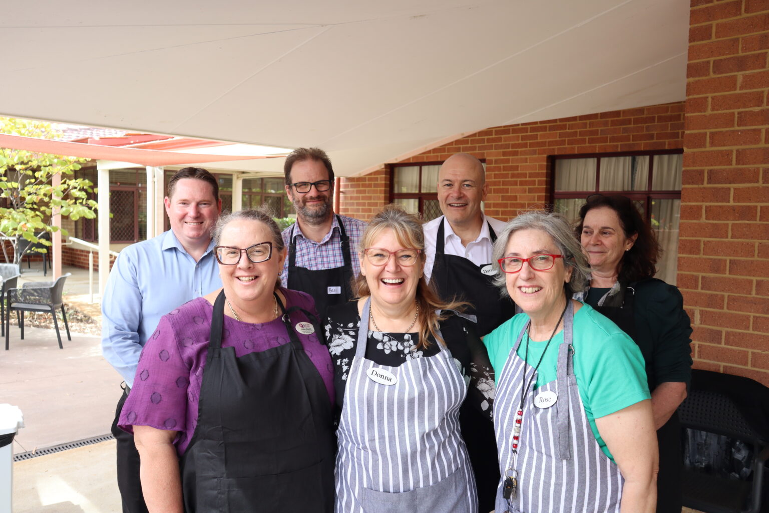 Executive Team gives thanks - Catholic Homes