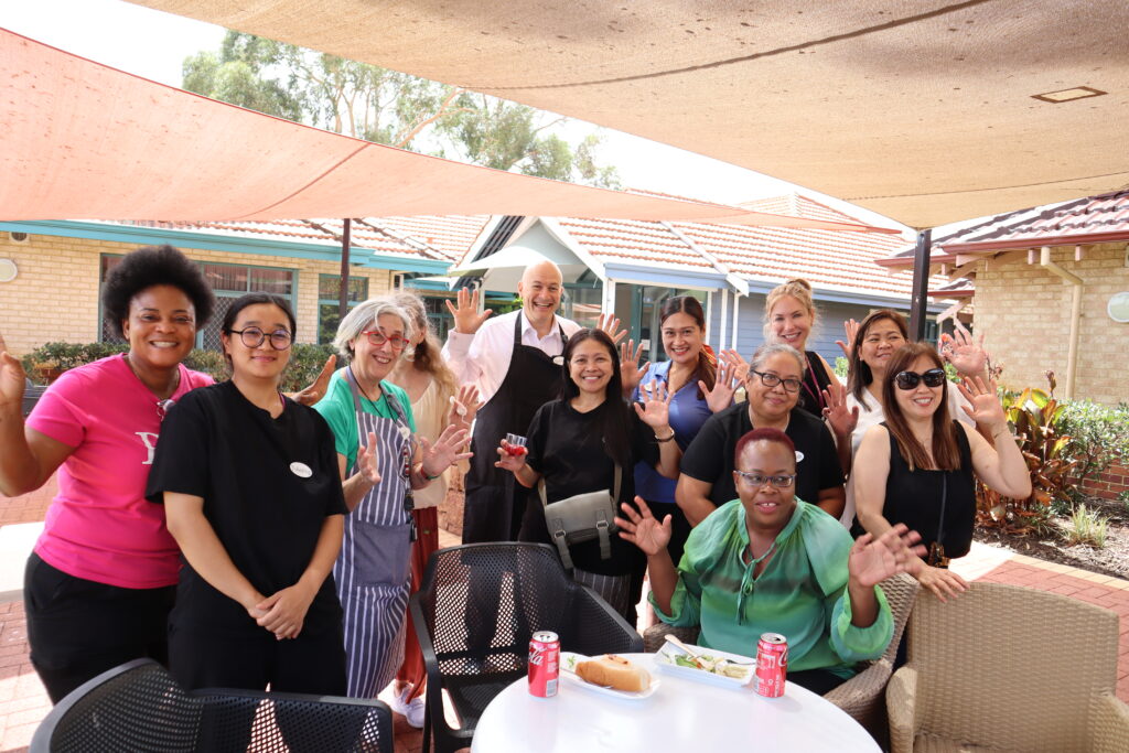 Executive Team gives thanks - Catholic Homes